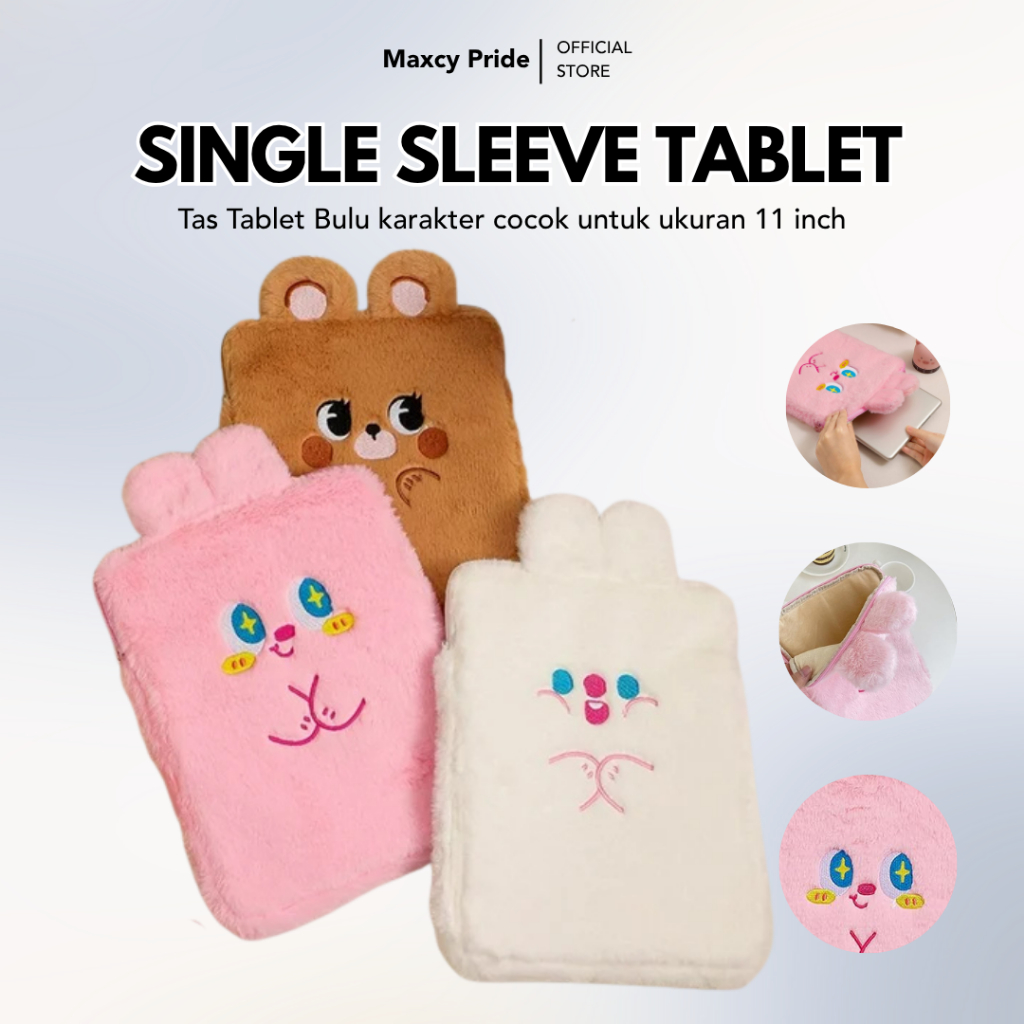 Jual Tas Sleeve iPad/Tablet Animal Cute 7-11 Inch Lucu Tempat ...