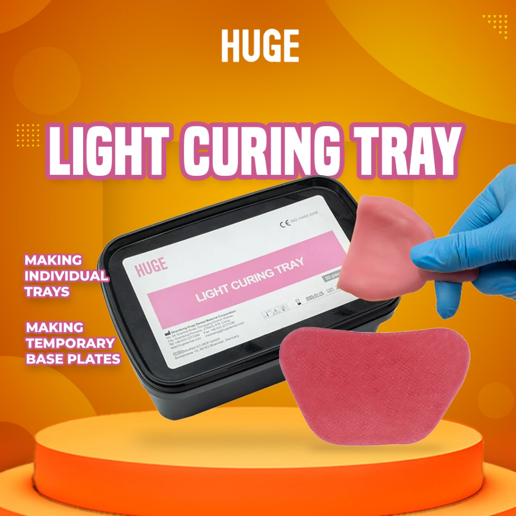 Jual HUGE DENTAL LIGHT CURING TRAY 2.3MM ISI 50PCS - PINK | Shopee ...