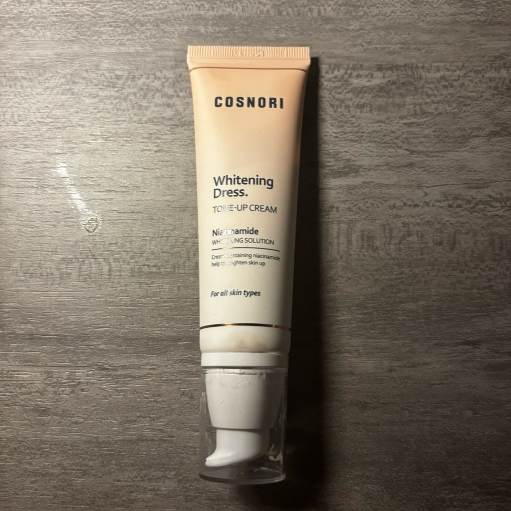 Jual preloved Cosnori tone up cream whitening dress | Shopee Indonesia
