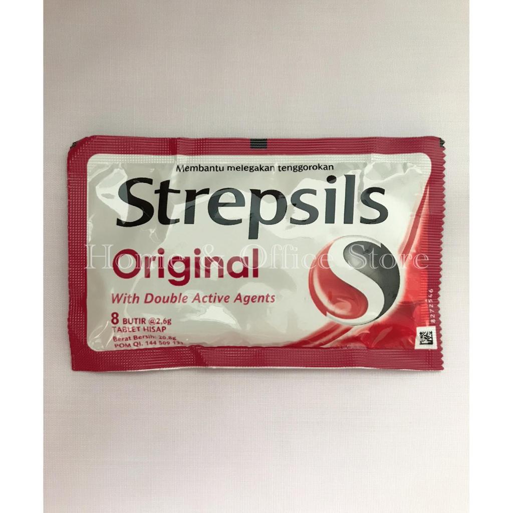 Jual Permen Strepsils Original Sachet / Permen Pelega Tenggorokan ...