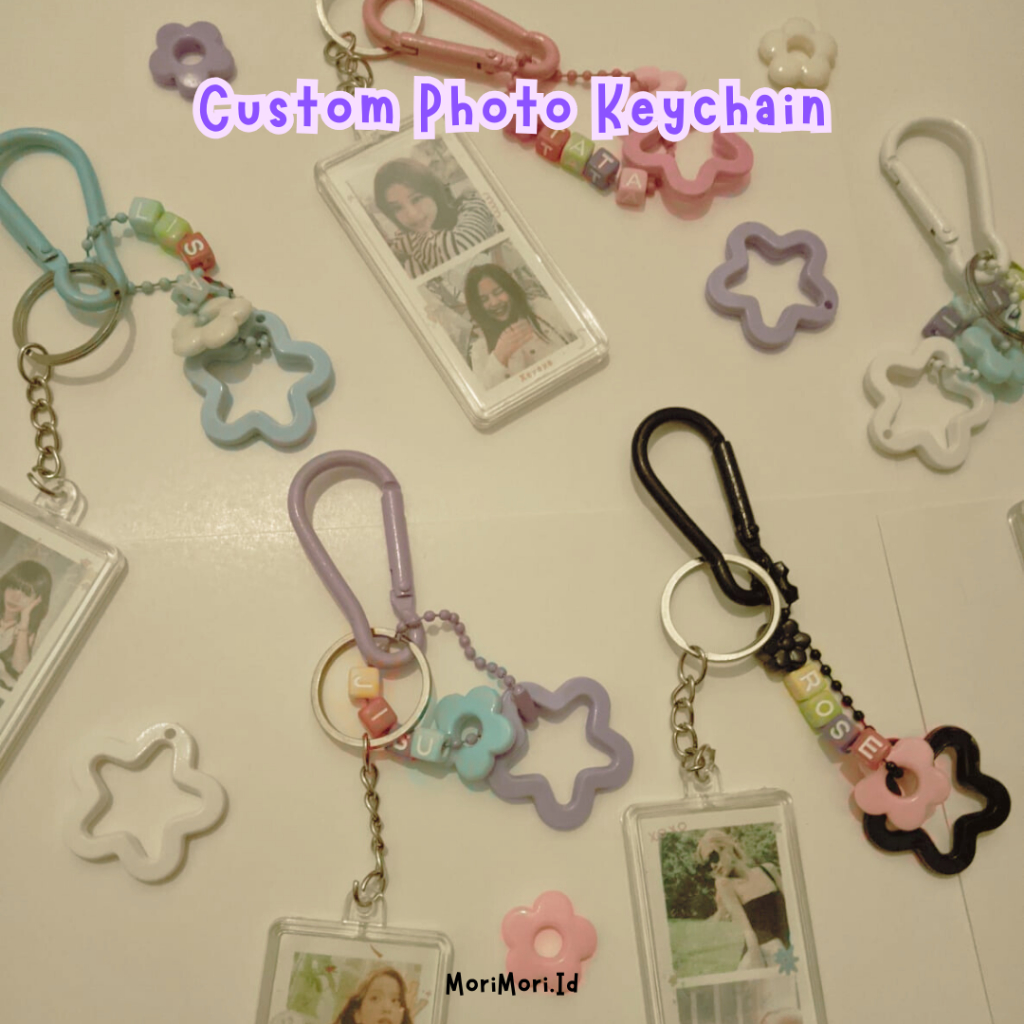 Jual Gantungan Kunci Custom| Keychain Photostrip| Keychain Custom ...