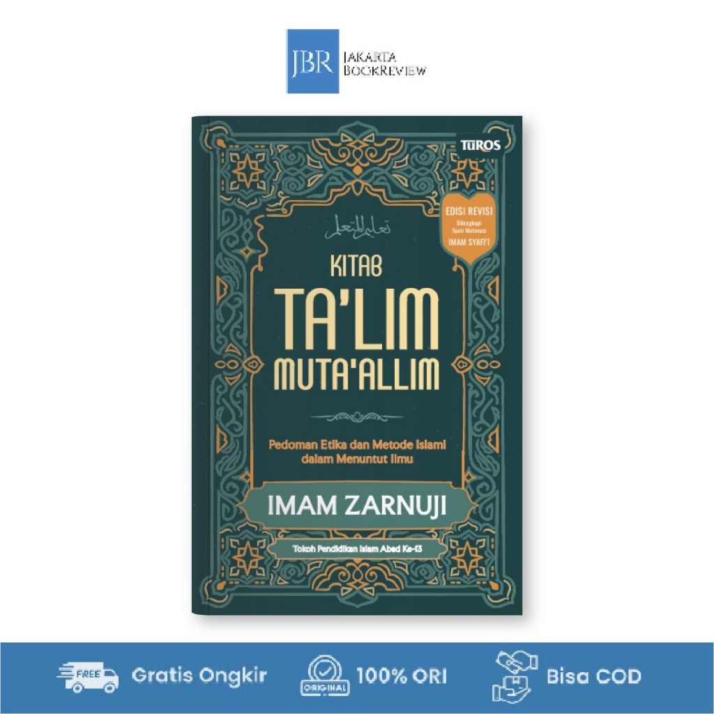 Jual JBR Official Store - Turos Pustaka - Kitab TA LIM MUTA ALLIM untuk Pesantren dan Madrasah ...