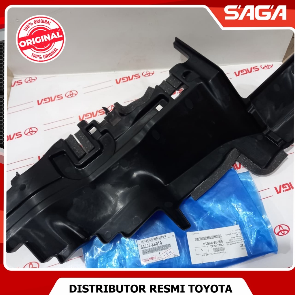 Jual SAGA | Cover Deflector Radiator Samping Kanan Innova ...