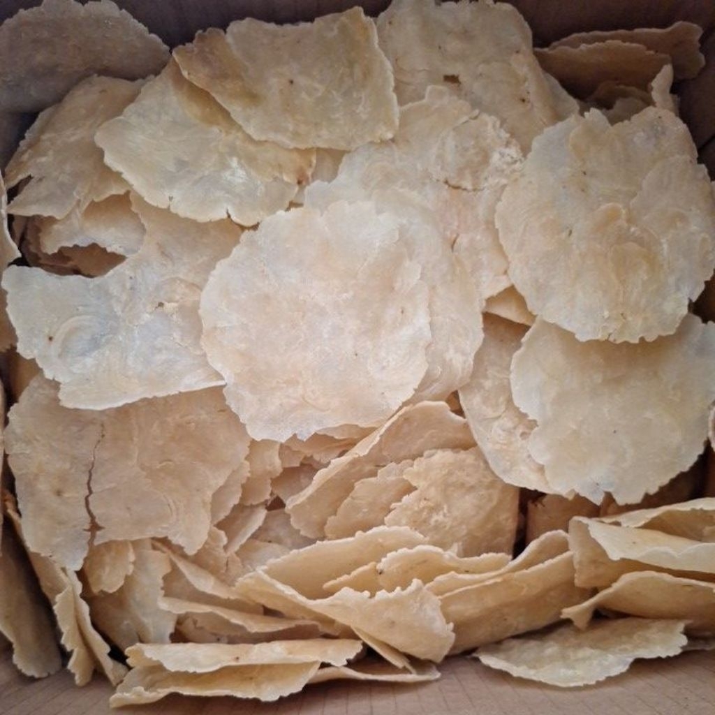 Jual emping melinjo mentah 500 gram dari serang(kualitas bagus ...