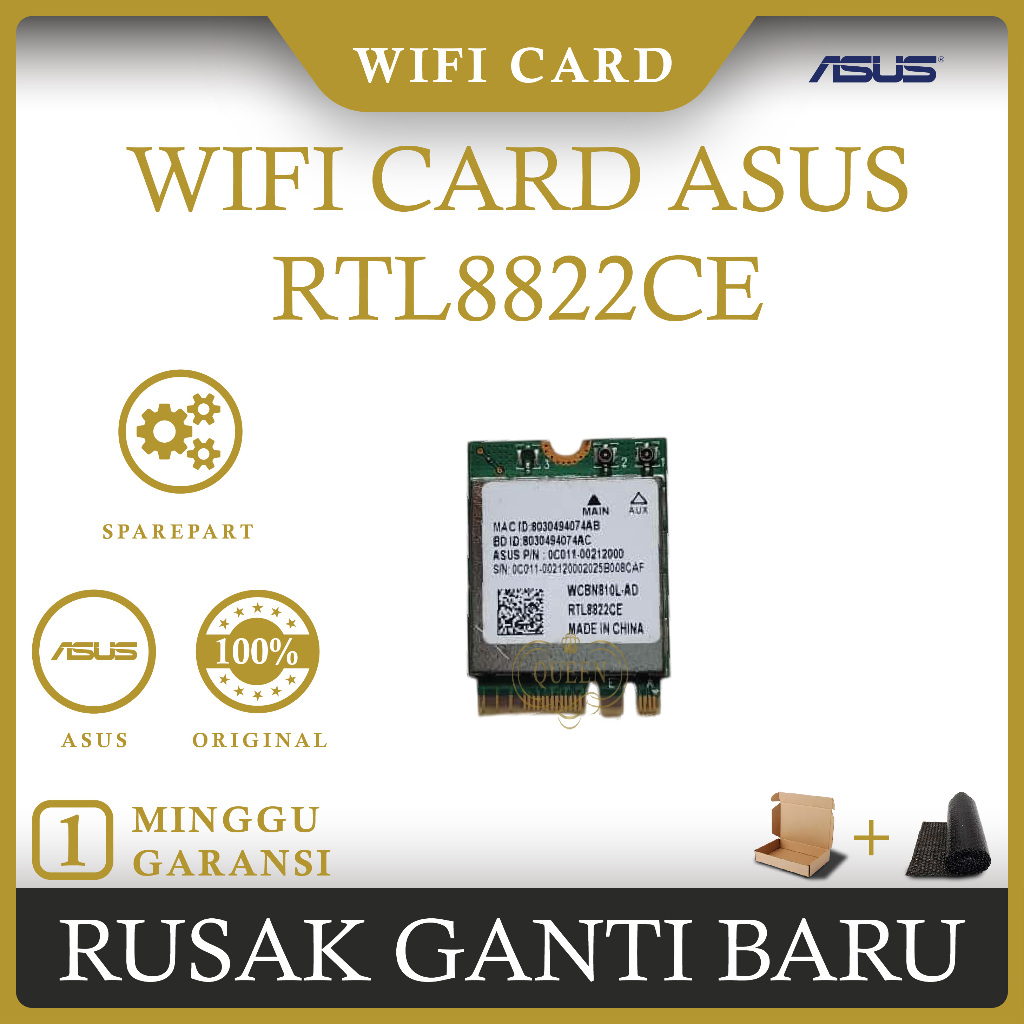 Jual Wifi Card Laptop Asus Model RTL8822CE Original | Shopee Indonesia