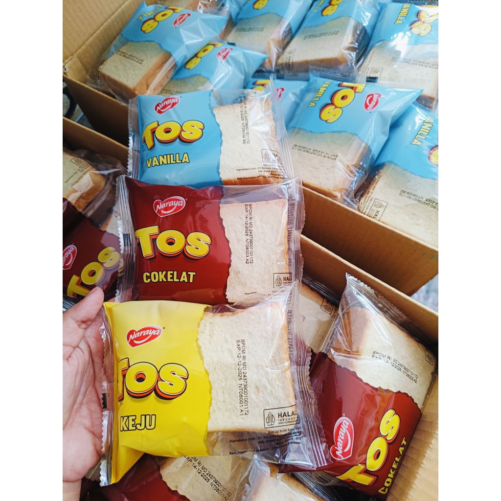Jual ROTI TOS NARAYA SIAP MAKAN dapat 4 pck | Shopee Indonesia
