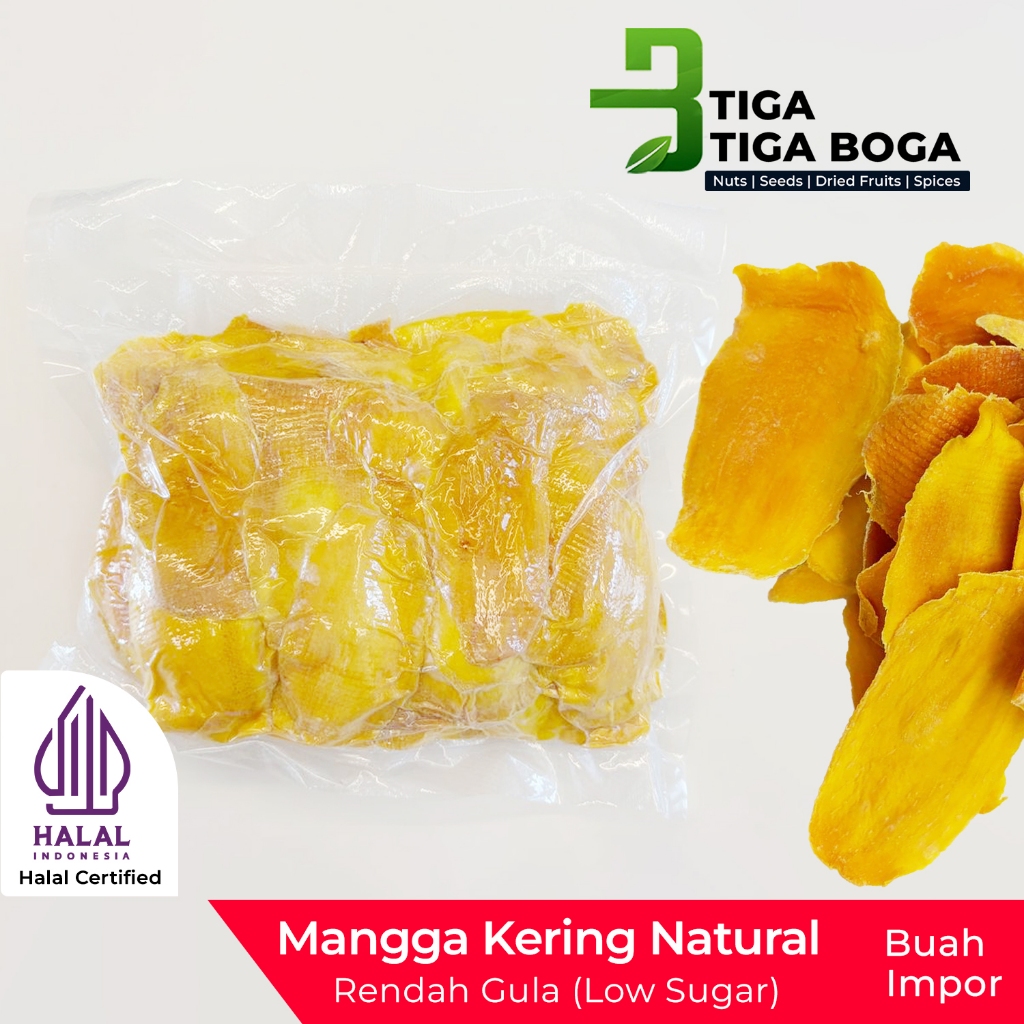 Jual Buah Mangga Kering Natural Premium / Dried Mango Impor | Shopee ...