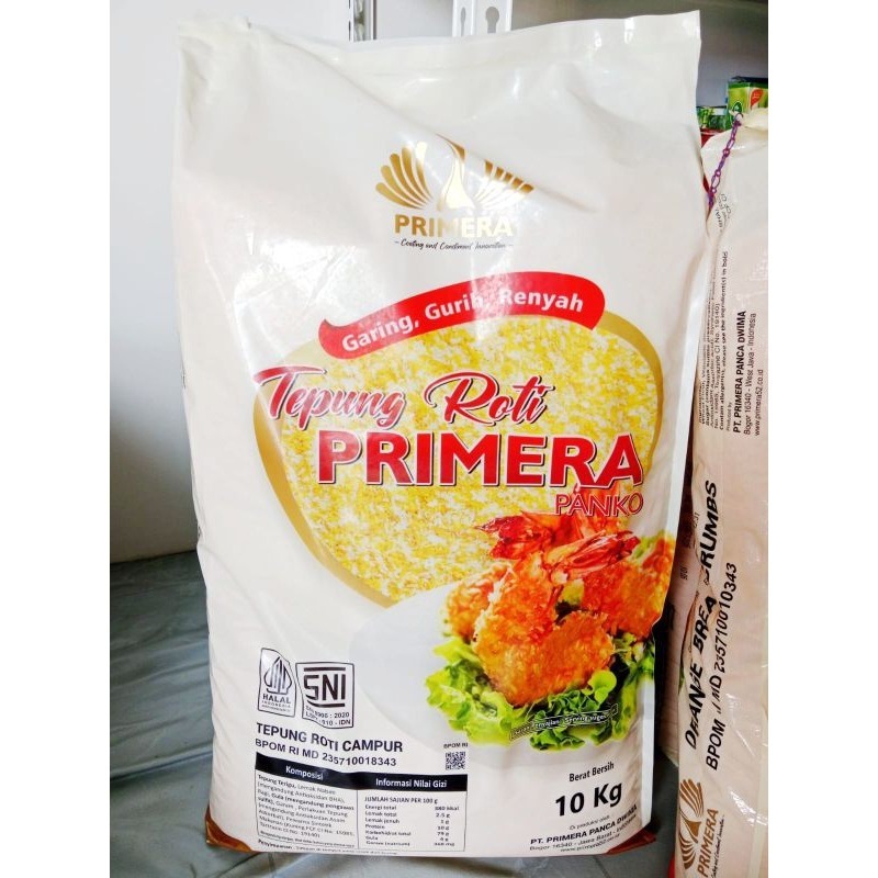 Jual Primera Panko Tepung Roti / Bread Crumbs / Tepung Panir Mix ...