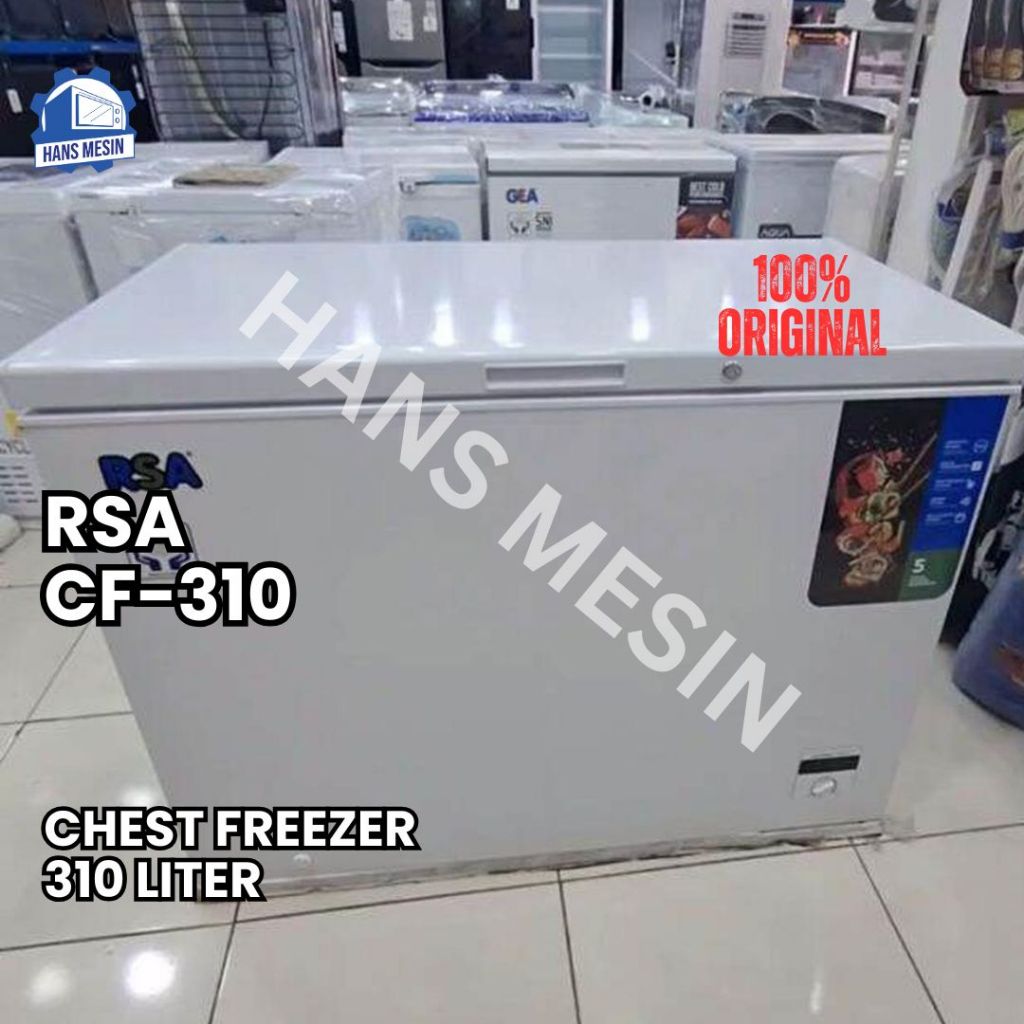 Jual CHEST FREEZER RSA CF310Q FREEZER BOX PENDINGIN 318 LITER RSA CF ...