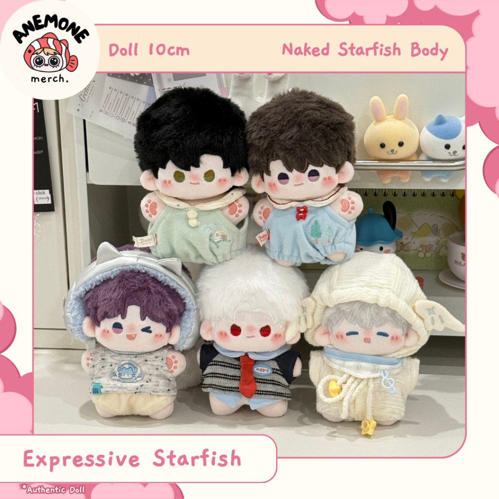 Jual PRE ORDER Expressive Starfish Cotton Doll 10 cm Love and Deepspace ...