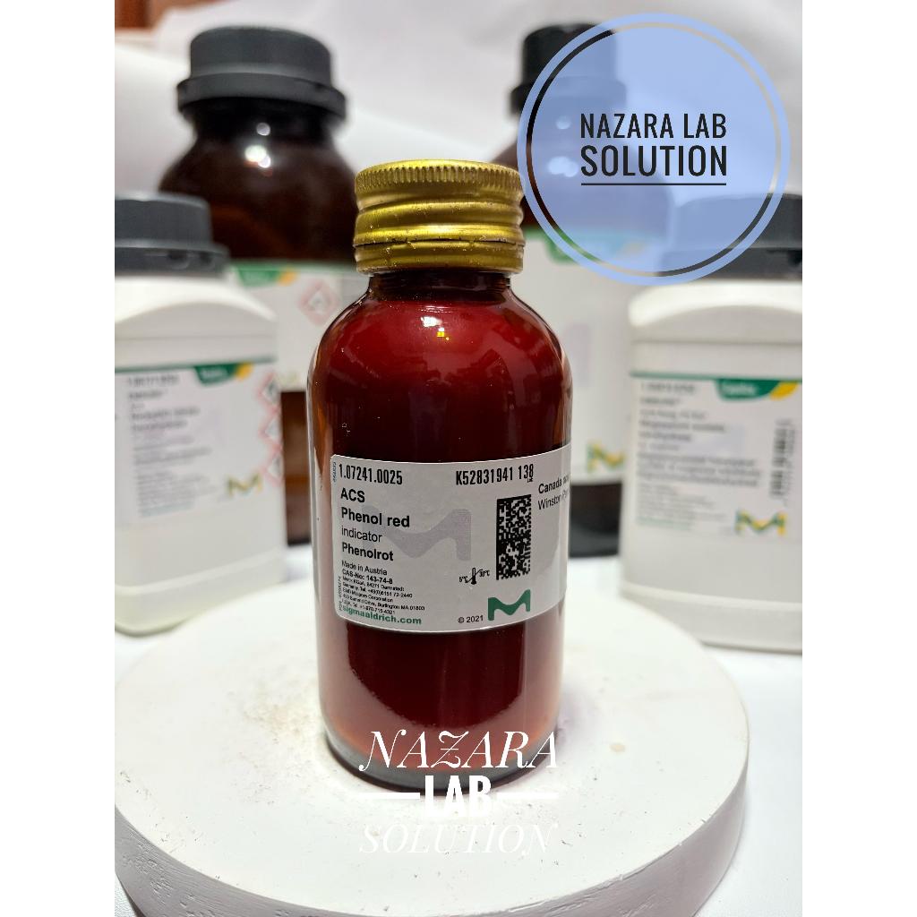 Jual PHENOL RED INDICATOR 25gr MERCK 107241 / FENOL MERAH Pro Analis ...