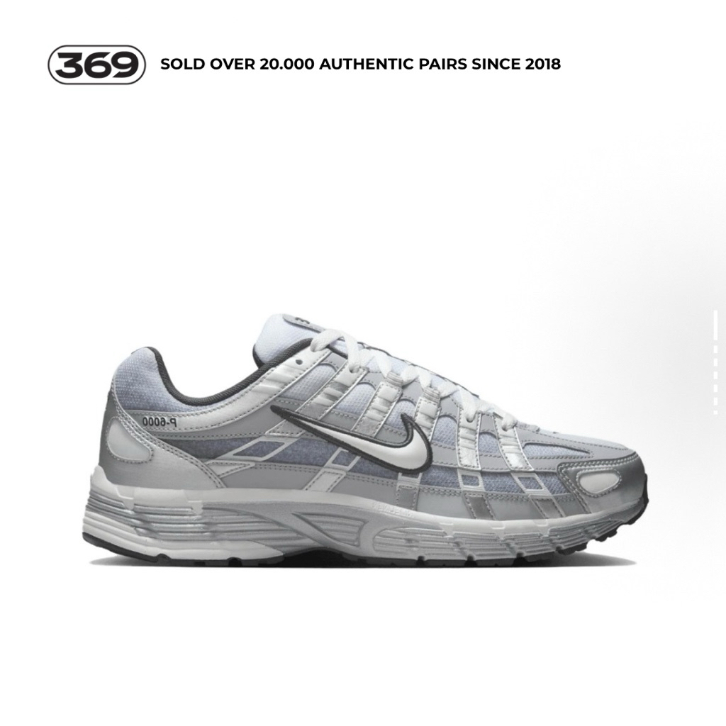 Jual Nike P6000 Metallic Silver Wolf Grey (Original 100% GARANSI ...