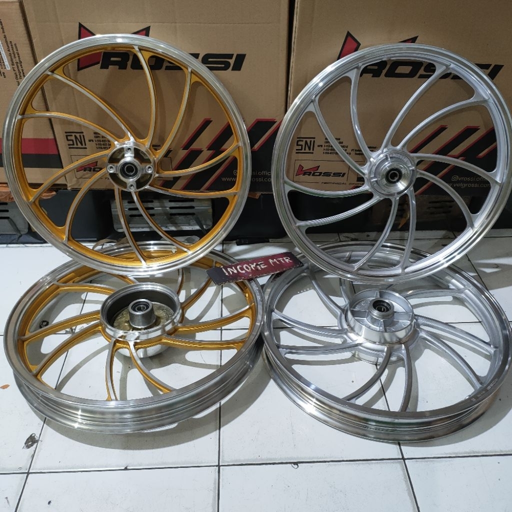Jual velg racing vortex VRossi RX king ring18 | Shopee Indonesia