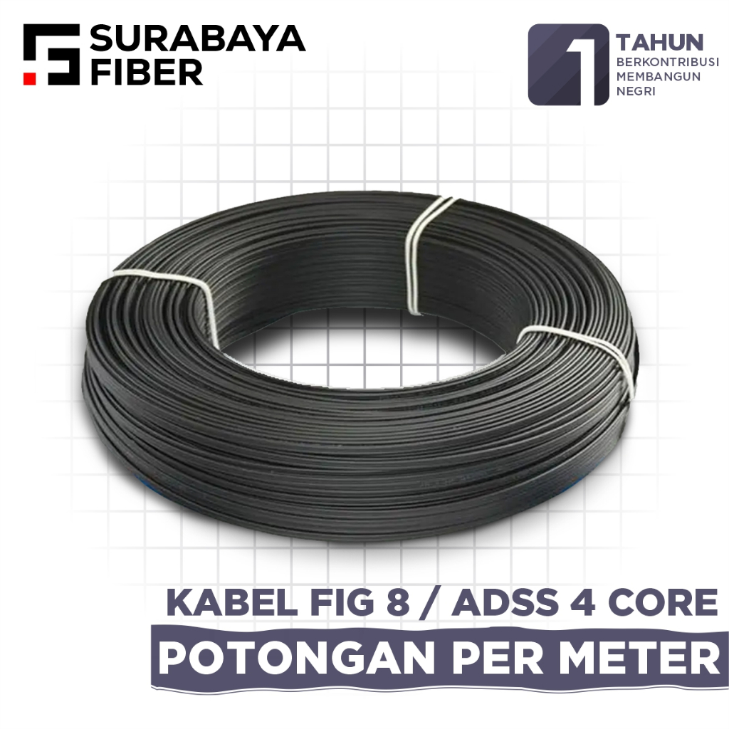 Jual Kabel Optik FIG8 4Core / ADSS 4Core NS2 Ecer Potongan per meter ...