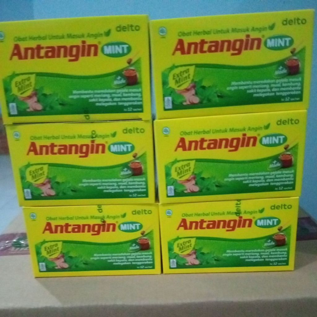 Jual ANTANGIN MINT BOX ISI 12 SACHET EXP TERBARU | Shopee Indonesia
