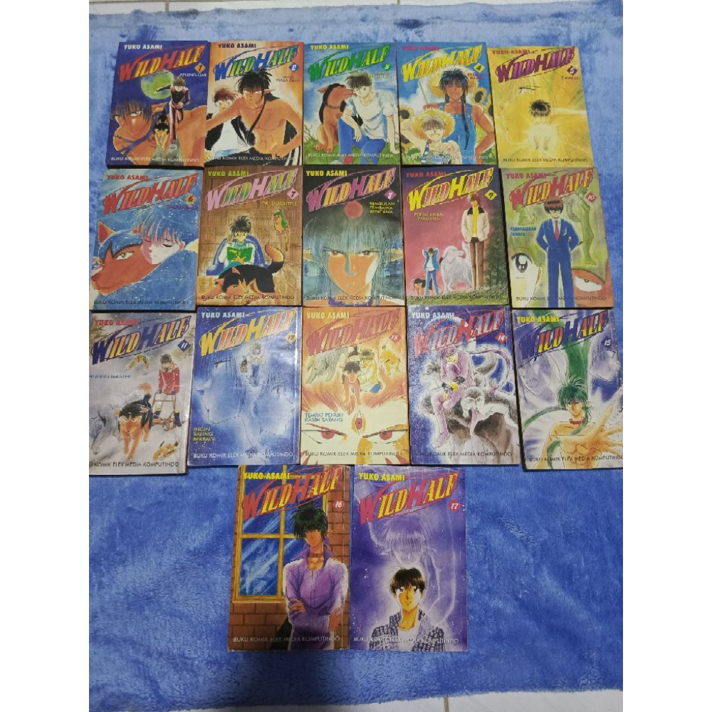 Jual Manga/komik Wild Half (preloved) Vol 1 - 17 (paket) | Shopee Indonesia