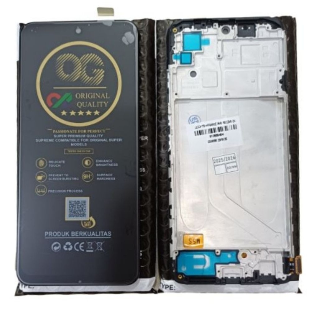 Jual LCD REDMI NOTE 10 4G / NOTE 10S OGS+FRAME | Shopee Indonesia