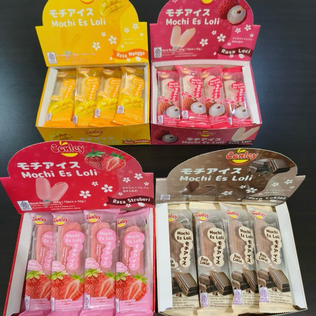 Jual CONLEY MOCHI ES LOLI | isi 12/box | Shopee Indonesia