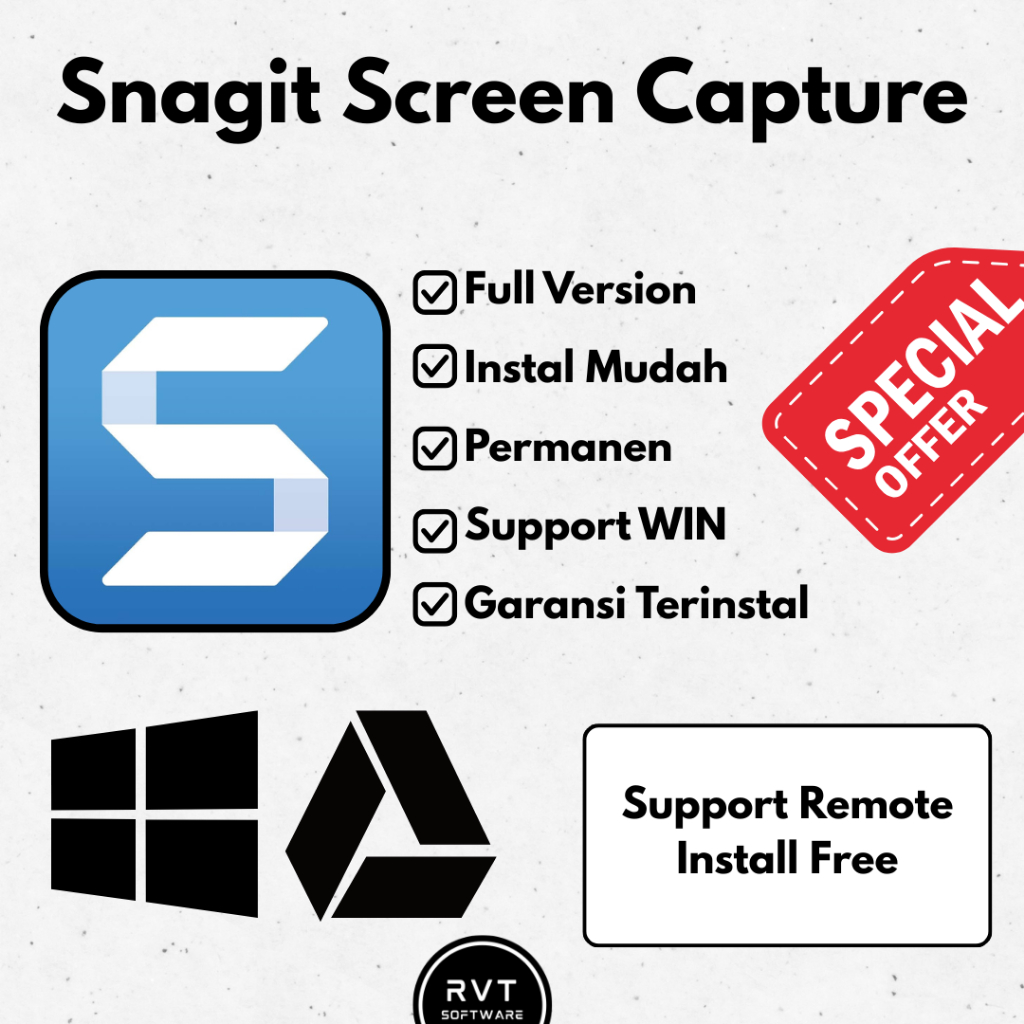 Jual Snagit Screen Capture 2026 (FullVersion) | Shopee Indonesia