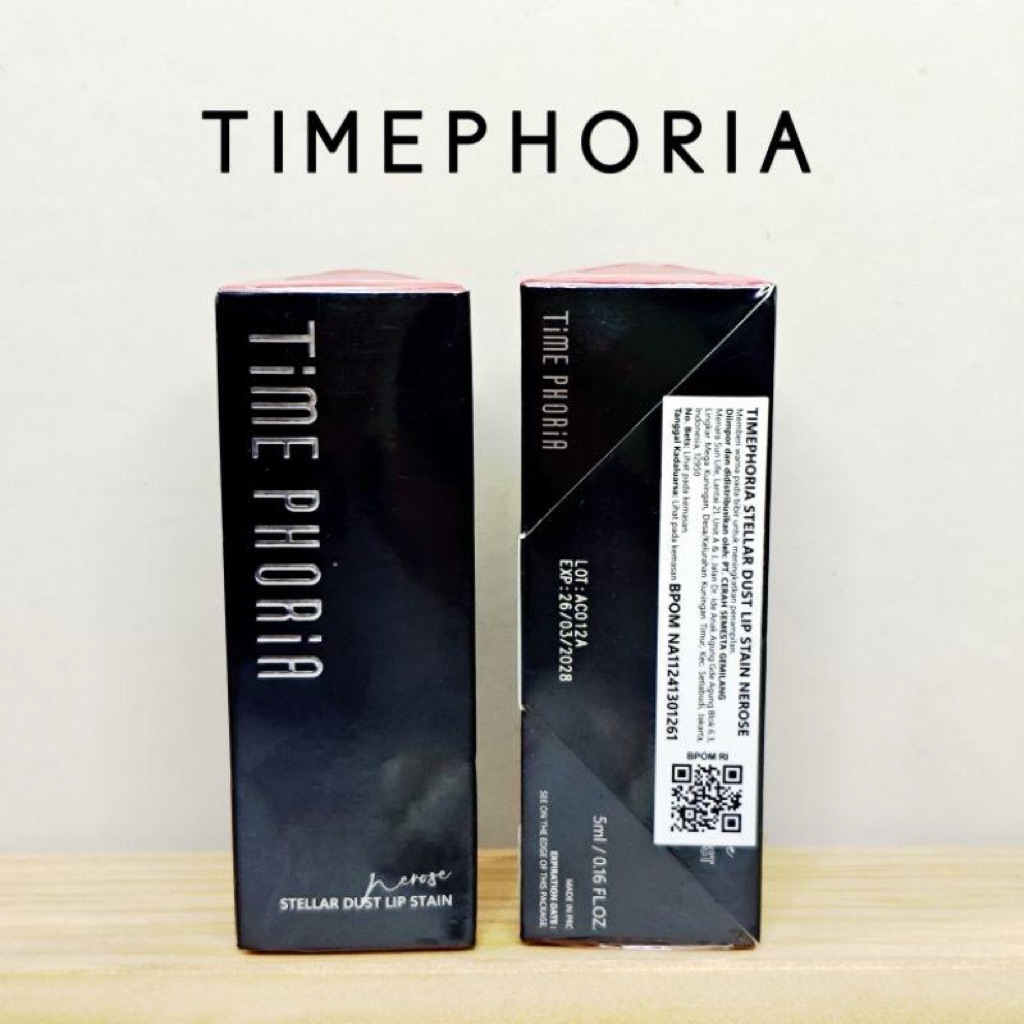 Jual TIME PHORIA Stellar Dust Lip Stain 5ml Liptint | Shopee Indonesia