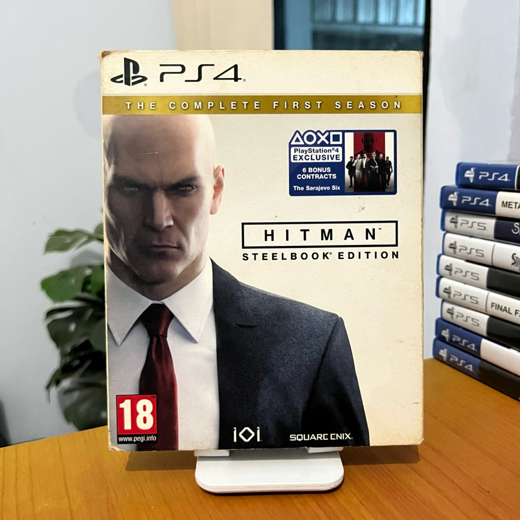 Jual hitman steelbook edition ps4 disc playstation4 kaset ps bd ...