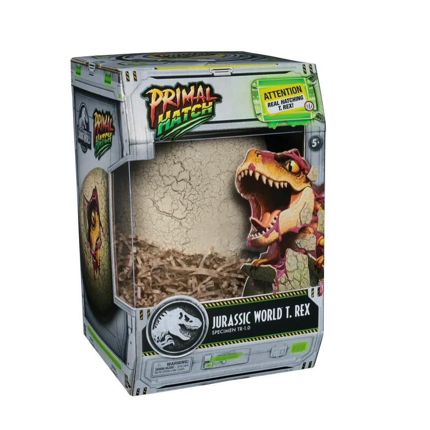 Jual Jurassic World Primal Hatch T-Rex, Interactive Dinosaur Toy for ...