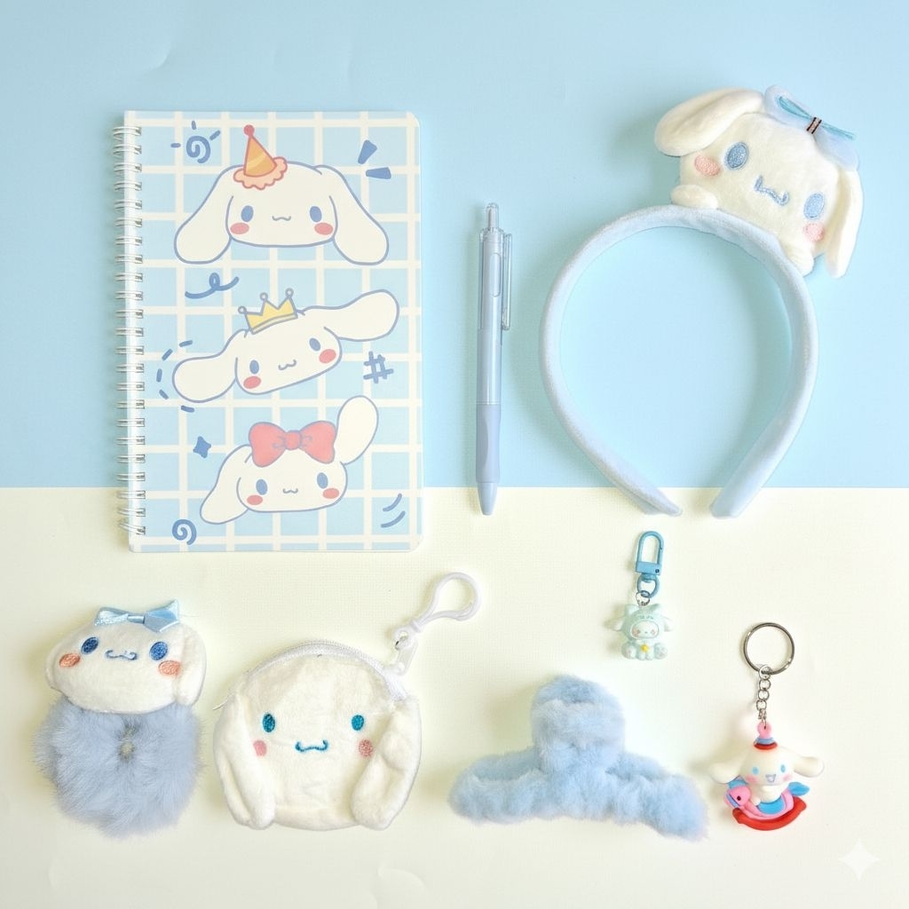 Jual [BARANG SATUAN CINNAMOROLL] Barang serba cinnamoroll / printilan ...
