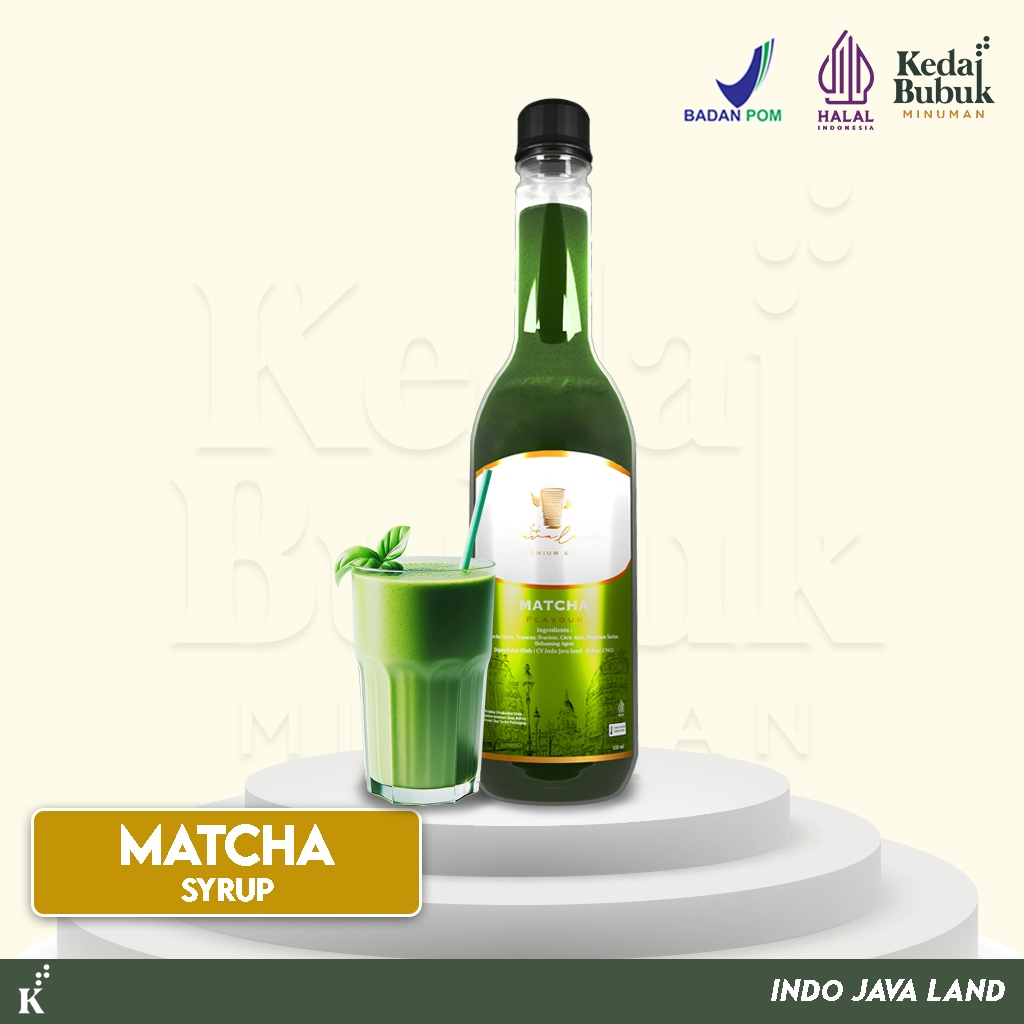 Jual Javaland Syrup / Sirup Rasa Matcha 620ml - Premium | Matcha ...