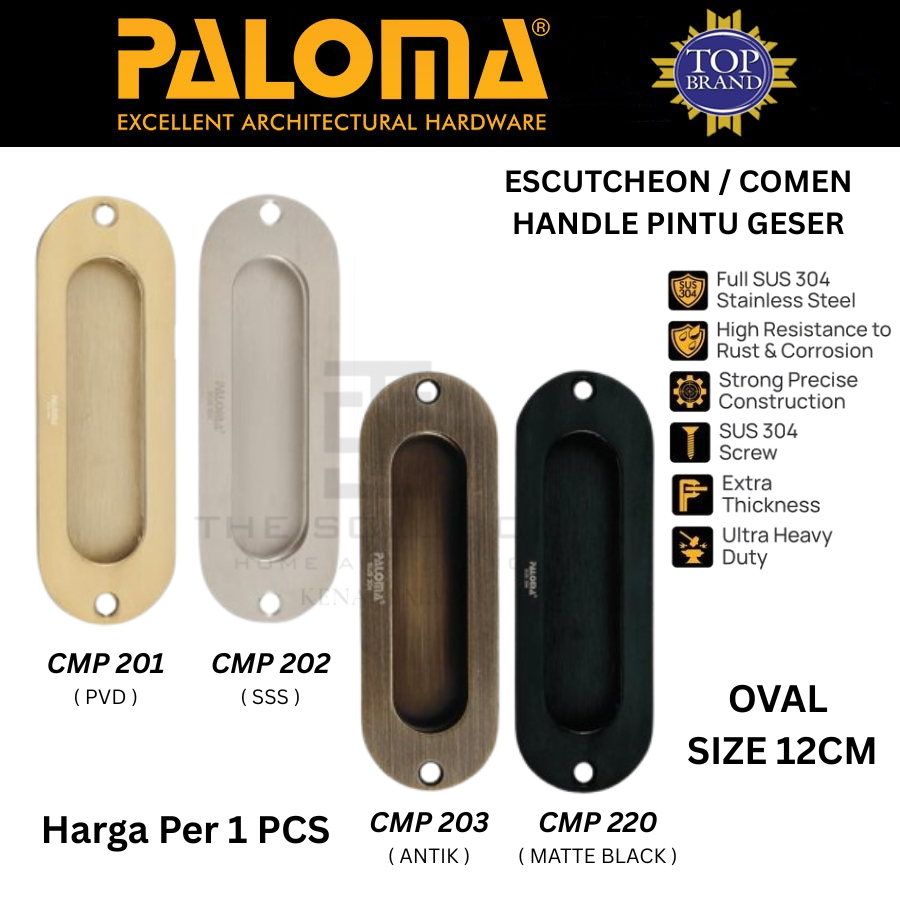 Jual PALOMA CMP 201 202 203 220 Gagang Pintu Door Handle Sliding Comen ...