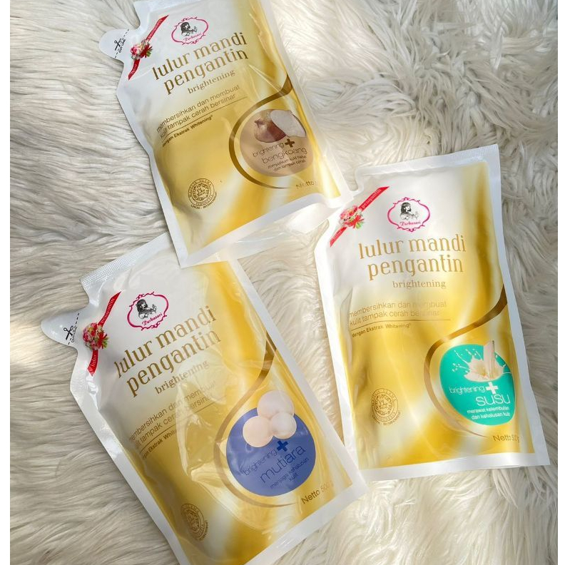 Jual [1000 GR] Purbasari Lulur Mandi Pengantin Pouch BESAARR 1KG ...