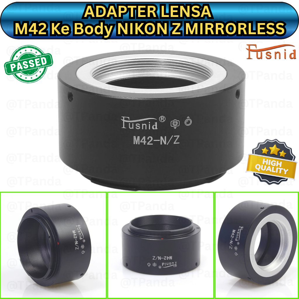 Jual ADAPTER Converter Lensa M42 Lens Ke Body NIKON Z Kamera Mirrorless ...