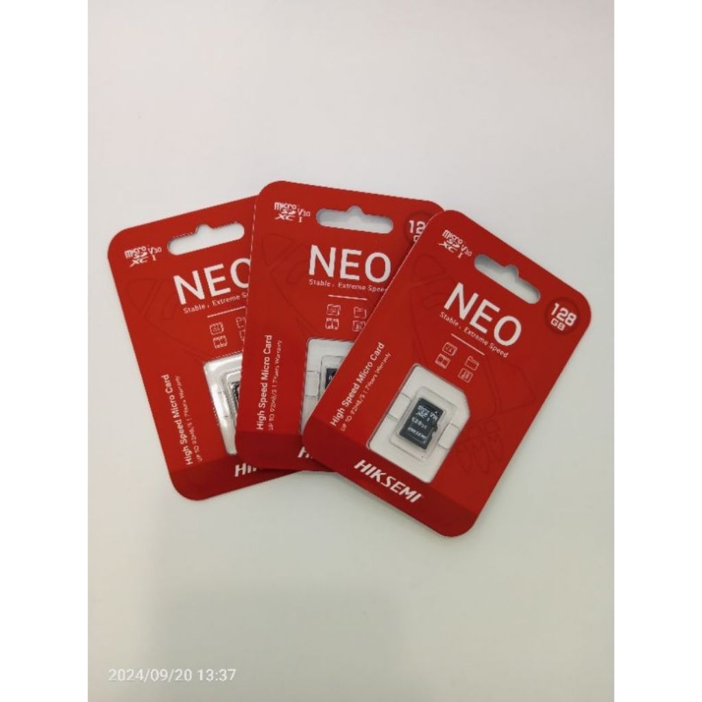 Jual MICRO SD 128GB/256GB MEMORI MICRO SD HIKSEMI CLASS 10 | Shopee ...