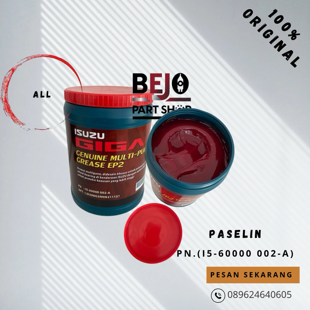 Jual PASELIN ISUZU GIGA pn;(I5-60000 002-A) | Shopee Indonesia