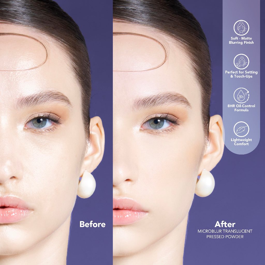 Jual MOP - Microblur Translucent Pressed Powder | Shopee Indonesia
