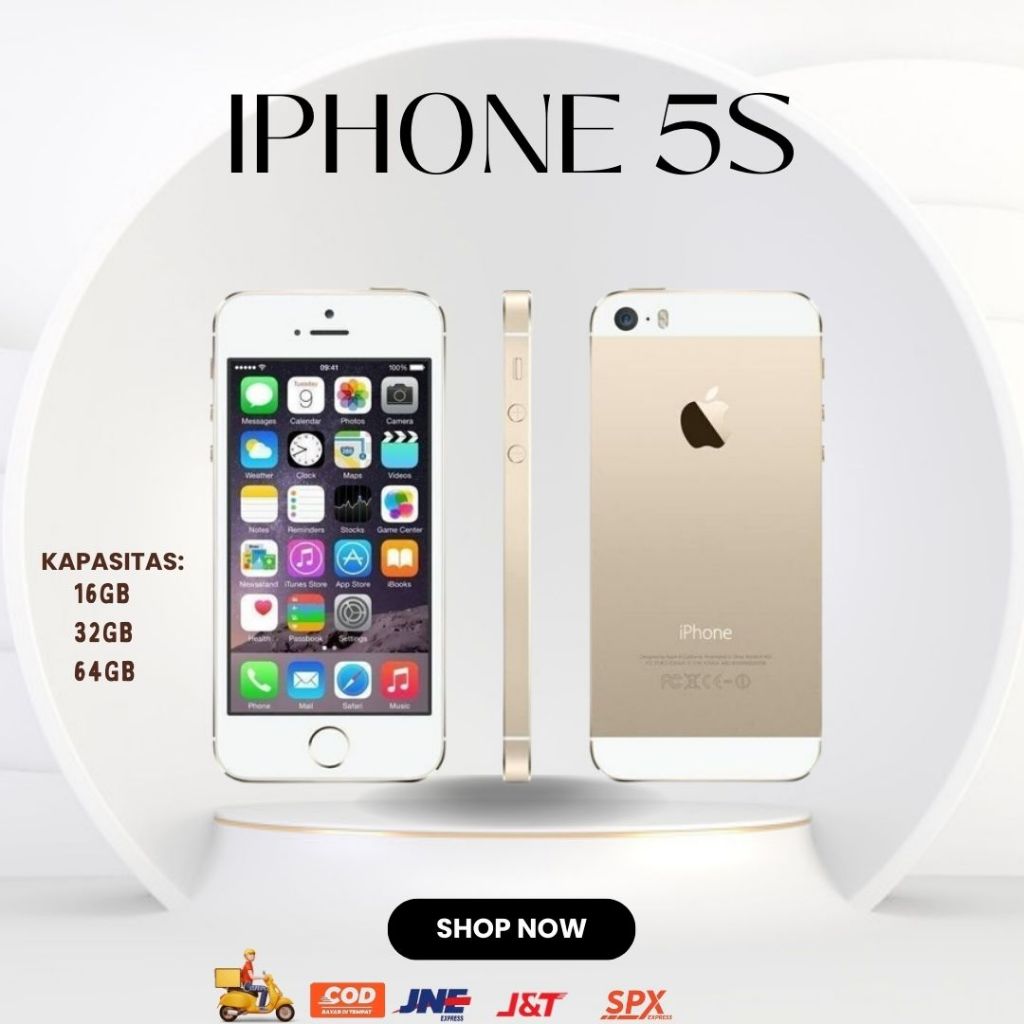 Jual HP IPHONE 5S SECOND MURAH BERKUALITAS || IP 5S WIFI ONLY KAPASITAS ...