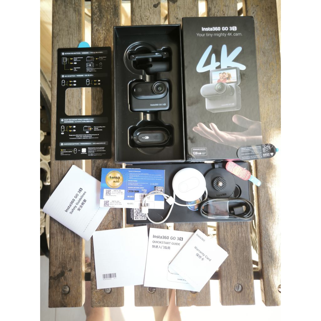 Jual insta 360 Go 3s 128 like new Garansi ON | Shopee Indonesia
