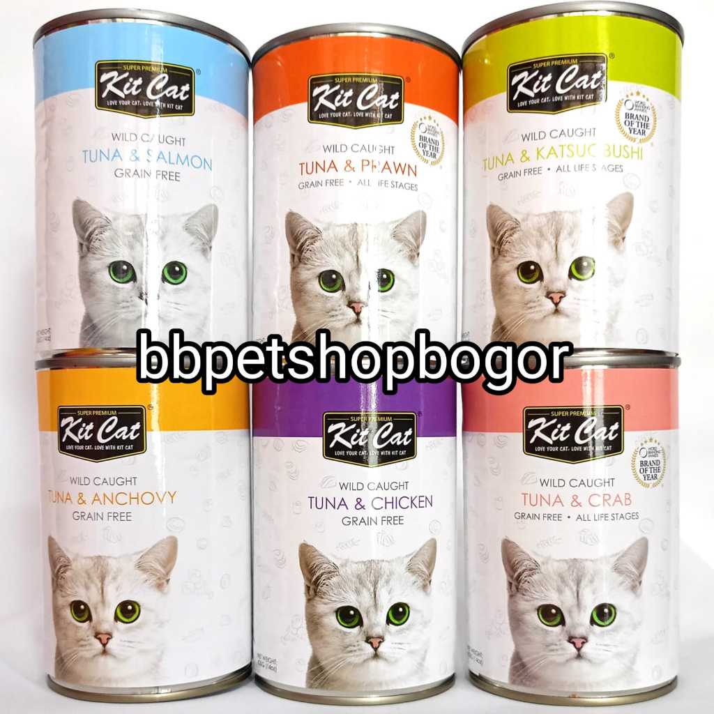 Jual Makanan Kucing Kaleng Kitcat canned / kit cat kaleng 400 gr ...