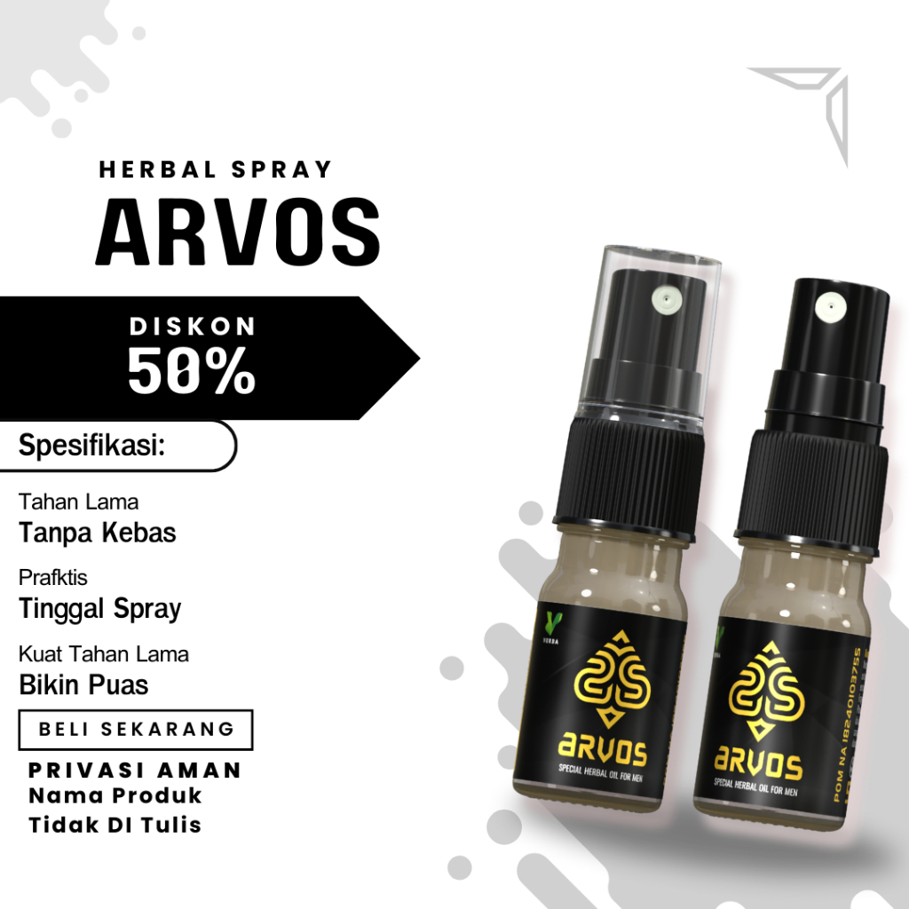 Jual Arvos spray Obat kuat semprot pria tahan lama oles X-Sensiall ...