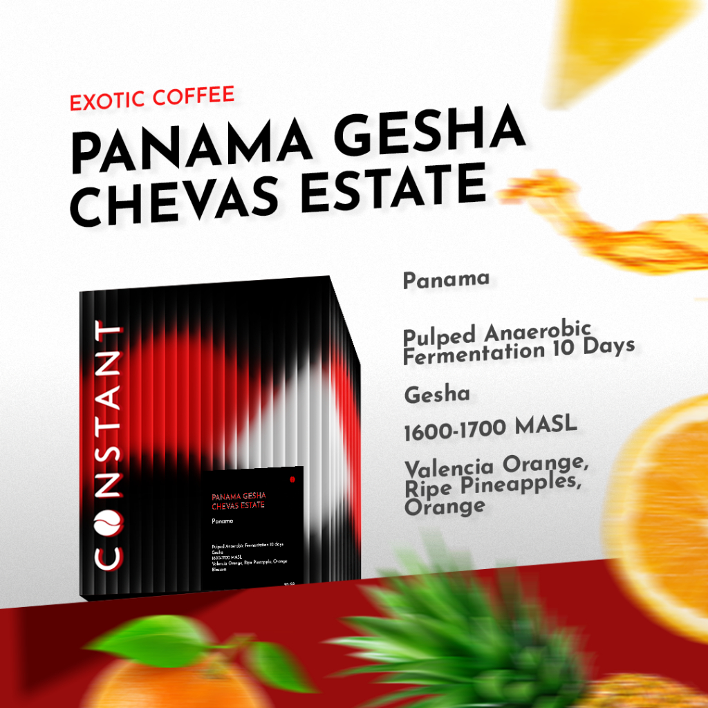 Jual PANAMA GESHA CHEVAS ESTATE - Constant Roastery - Biji Kopi - 50 ...
