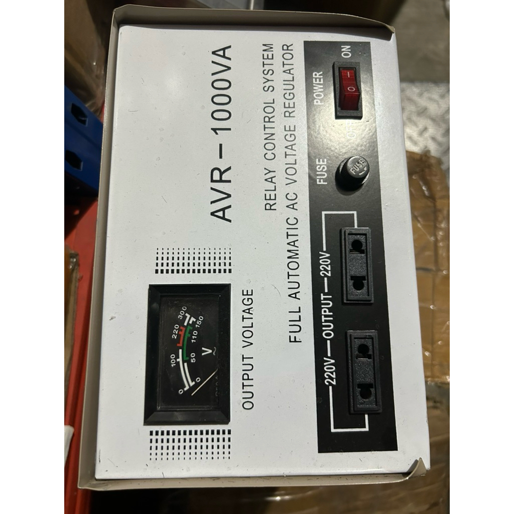 Jual STABILIZER 1000W VOLTAGE LISTRIK SECOND | Shopee Indonesia