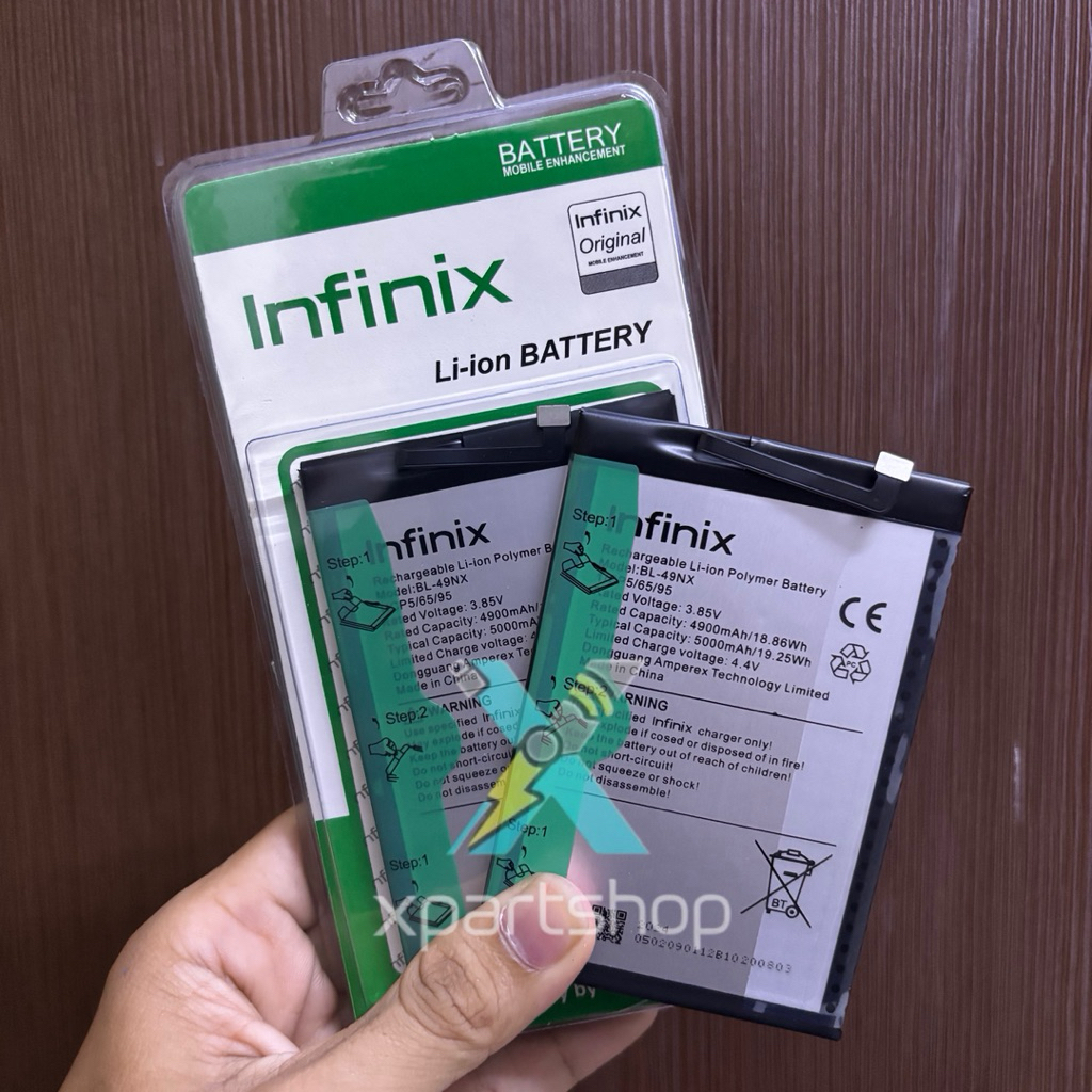 Jual Battery Batre INFINIX BL-49NX Original for Infinix SMART 7 X6515 ...
