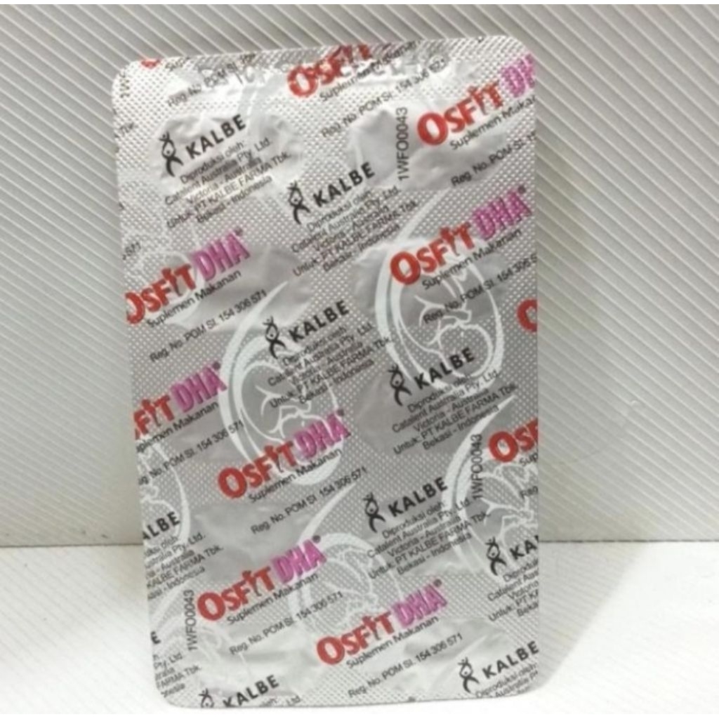 Jual OSFIT DHA strip 10 kapsul multivitamin | Shopee Indonesia