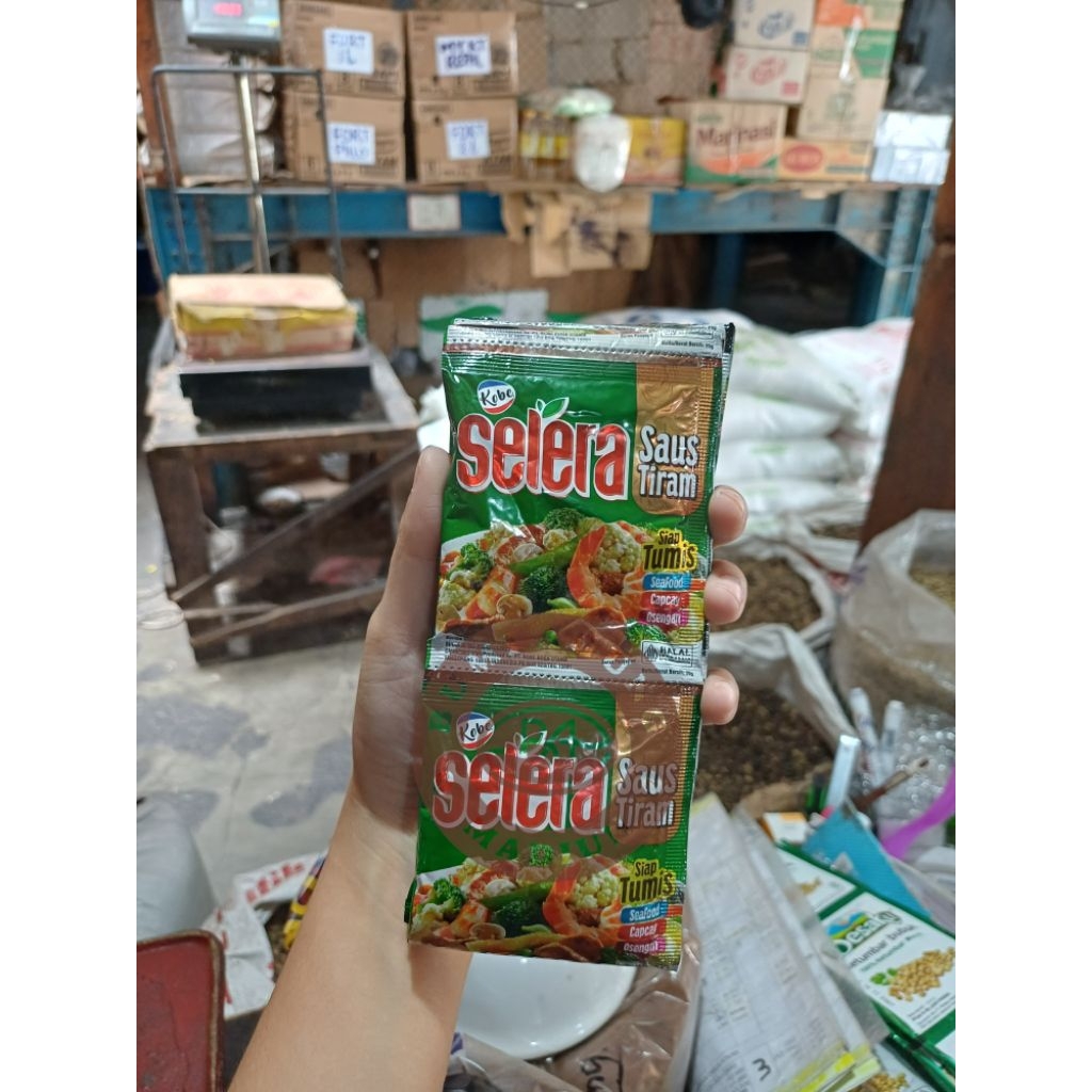 Jual Kobe Selera Saus Tiram 1 renteng isi 10 sachet | Shopee Indonesia