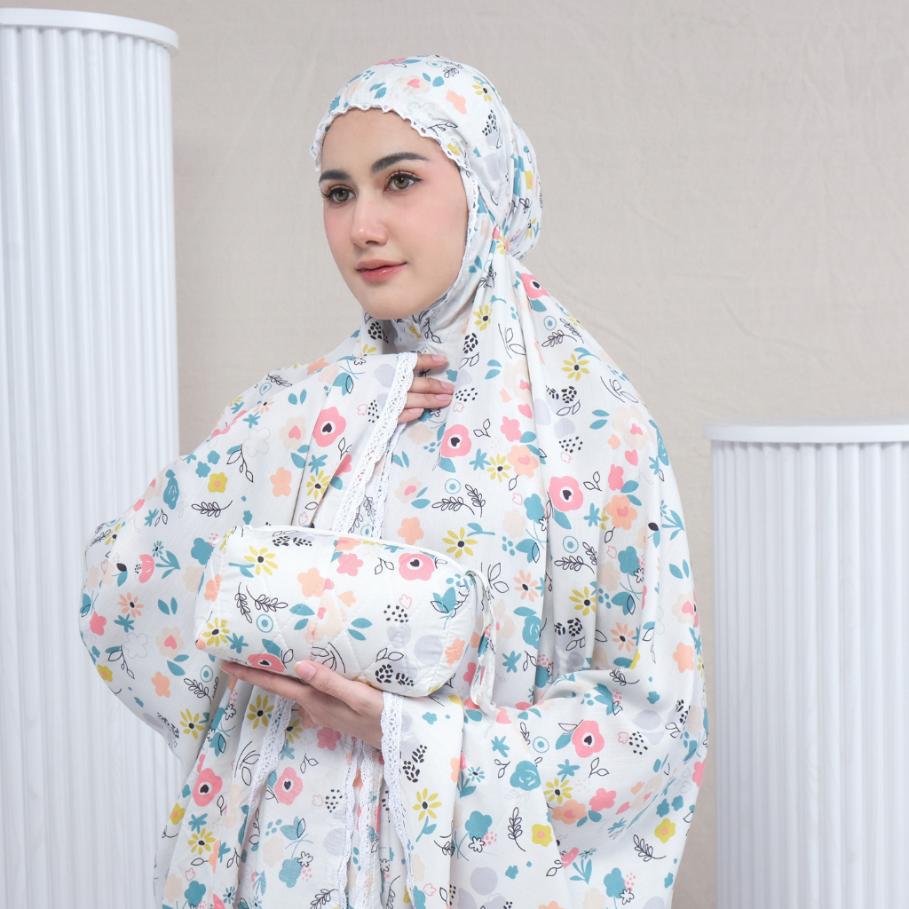 Jual SAPUTRA- Mukena Dewasa Jumbo Motif Rayon Viscose Premium Series ...
