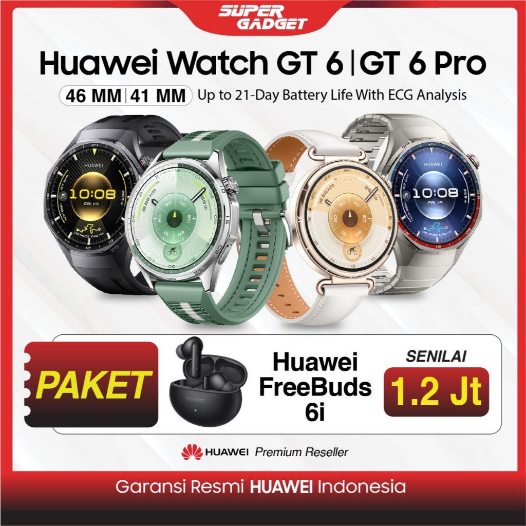 Jual Huawei Watch GT6 GT 6 Pro 41mm 46mm GT6 Smartwatch Jam Tangan ...