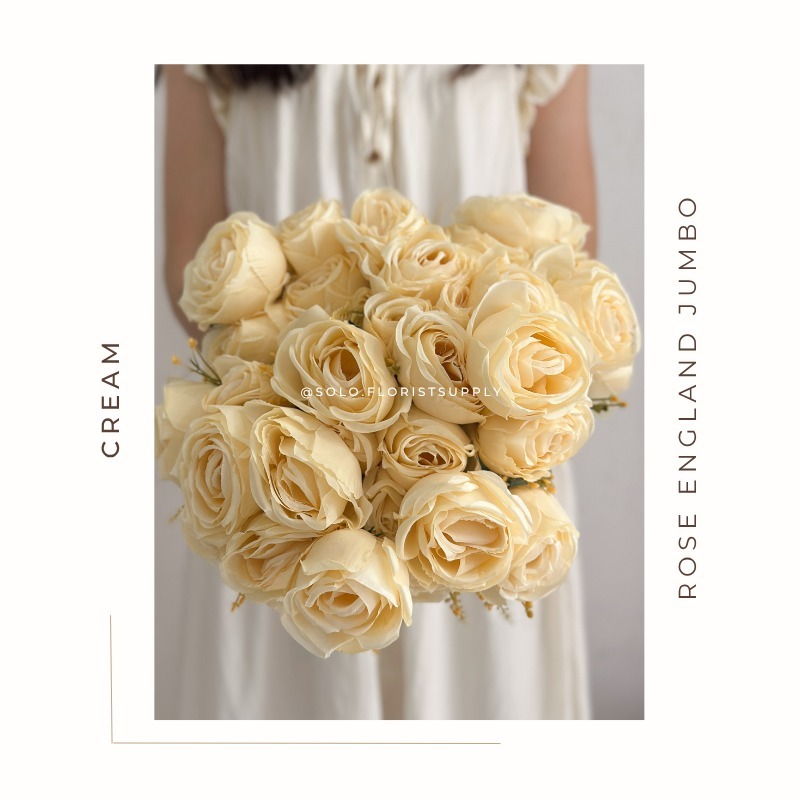 Jual 7 HEAD ROSE BUNCH Bunga Artificial Bunga Plastik / Bunga Dekorasi ...