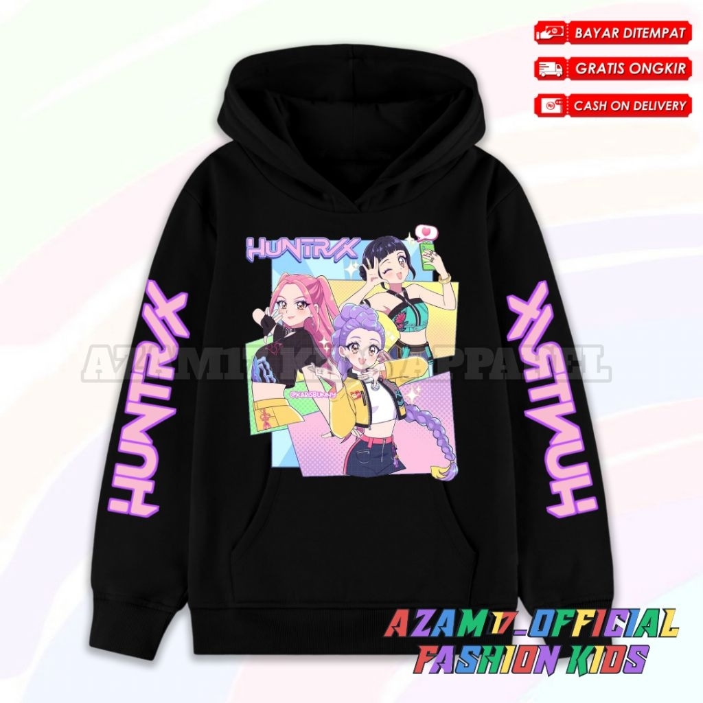 Jual (BISA COD) Hoodie Jaket Anak K-Pop Demon Hunters Huntrix All ...