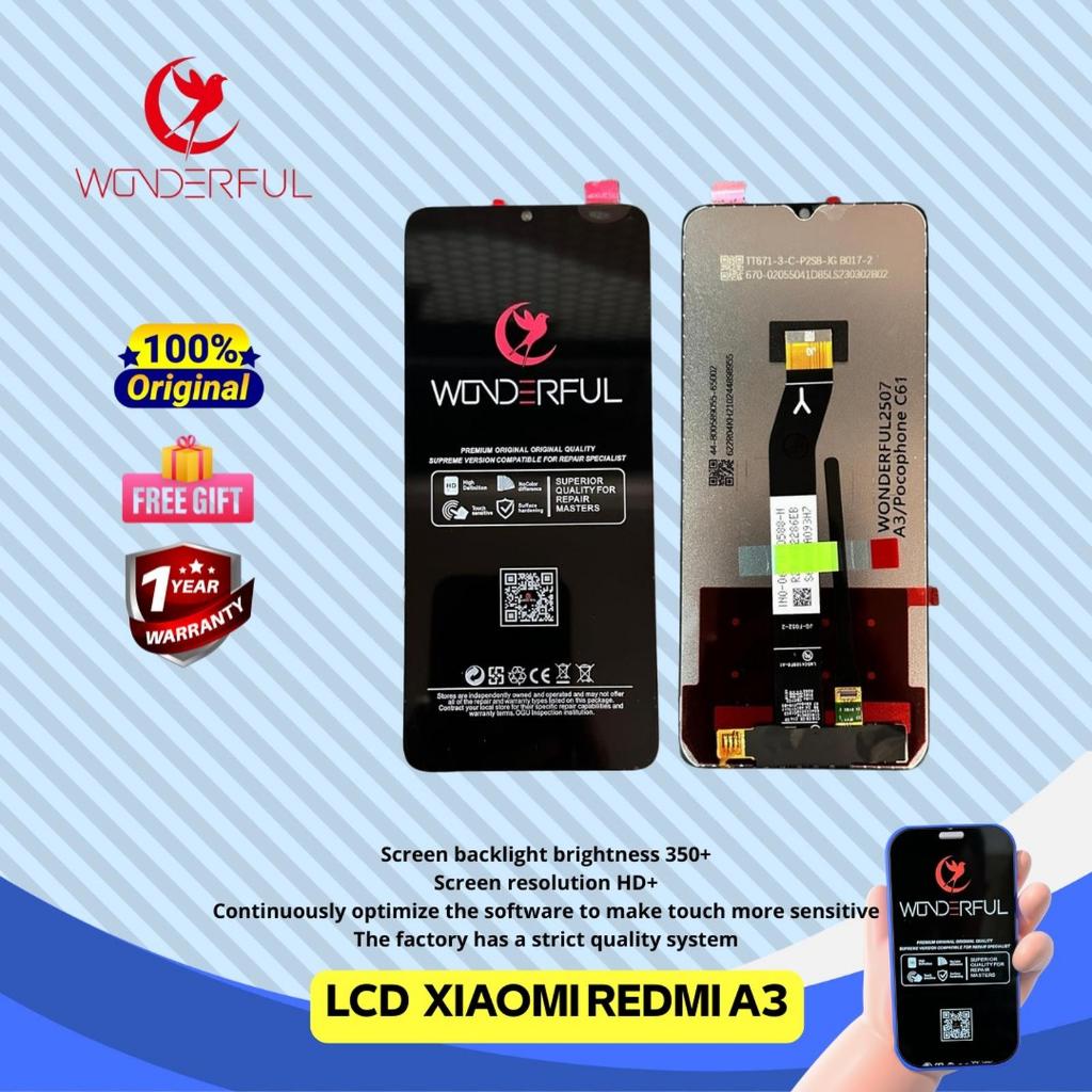 Jual WONDERFUL LCD Touchscreen Xiaomi Redmi A3 / A3X / Poco C61 / A3 ...