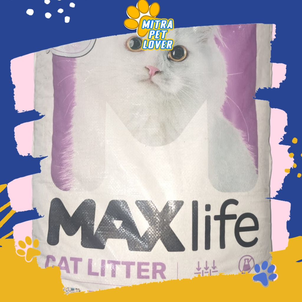 Jual Pasir MAXLife Cat Litter Bentonite 25Lt – Pasir Kucing & Kitten ...