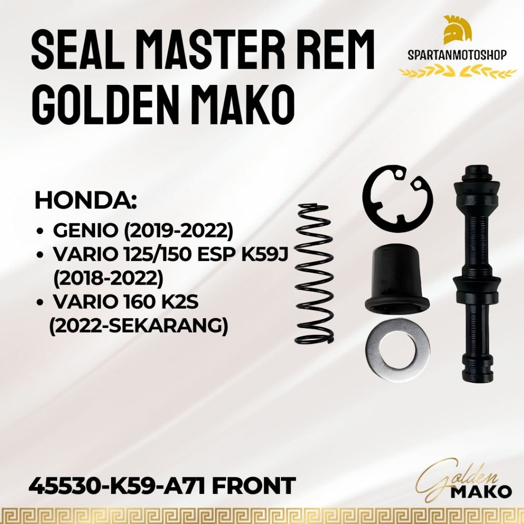 Jual Sil Seal Master Rem Kit Vario 125 Vario 150 NEW LED Genio Vario ...
